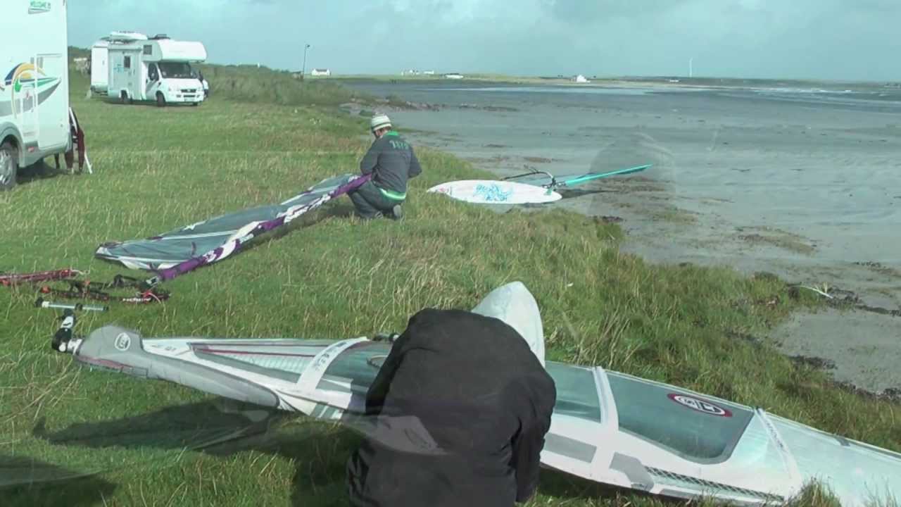 Windsurfing/ Kitesurfing Tiree 2011 - YouTube