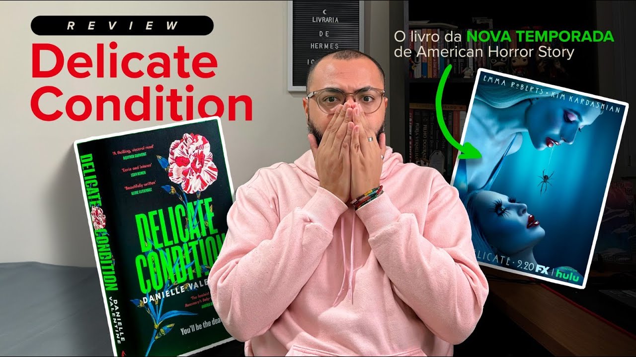 LI O LIVRO QUE INSPIROU A NOVA TEMP DE AHS! | REVIEW - DELICATE ...