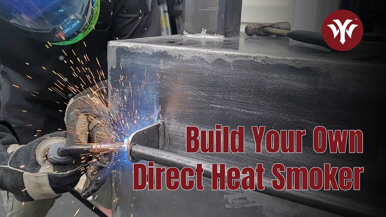 Let's Make a Direct Heat Smoker from Scratch | YesWelder - YouTube