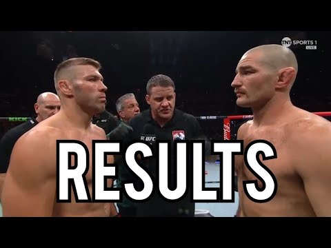 UFC 312 RESULTS (Sean Strickland vs Dricus Du Plessis) - YouTube
