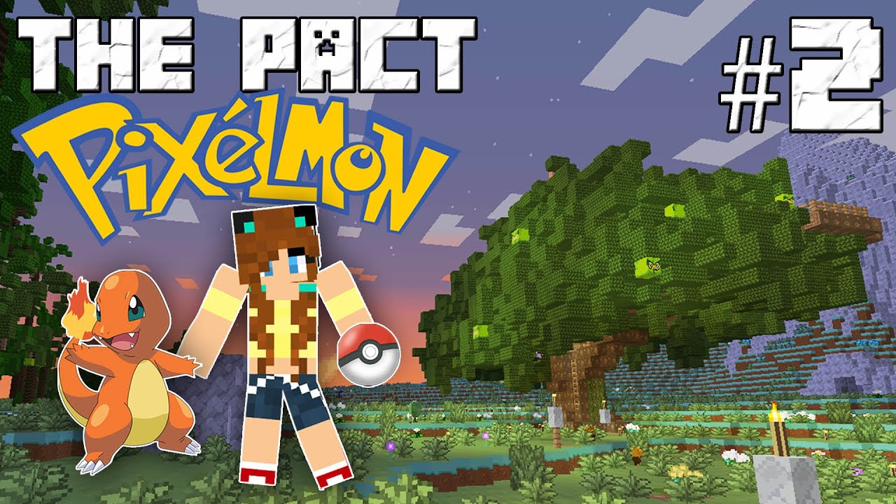 Пакта Pixelmon #2 - Къща в дървото 🏠 - YouTube