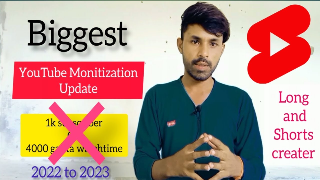 YouTube Monitization New update! Grow your channel! Monitization update ...