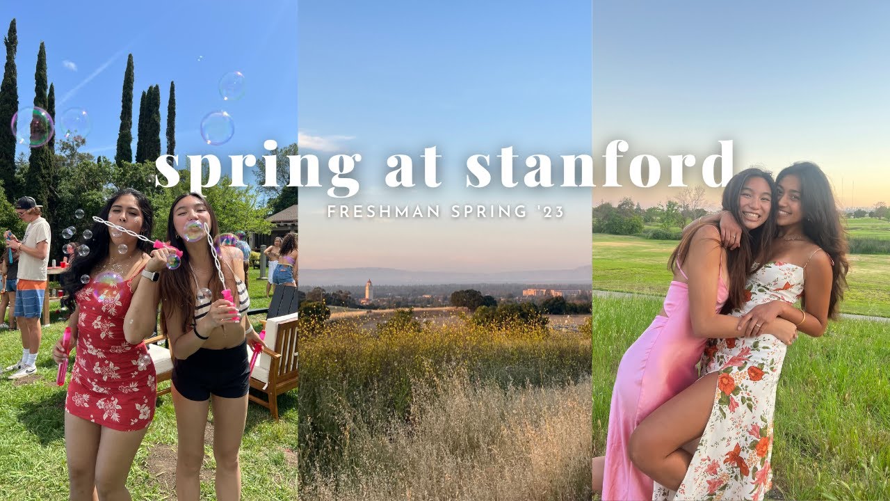 spring at stanford🌷 - freshman spring recap, finals, & move-out - YouTube