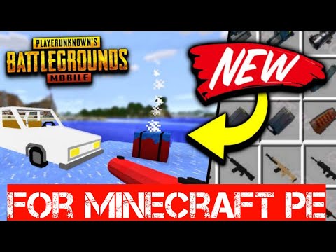 Pubg Mod For Minecraft Pe | How To Play Pubg Mobile On Minecraft ...