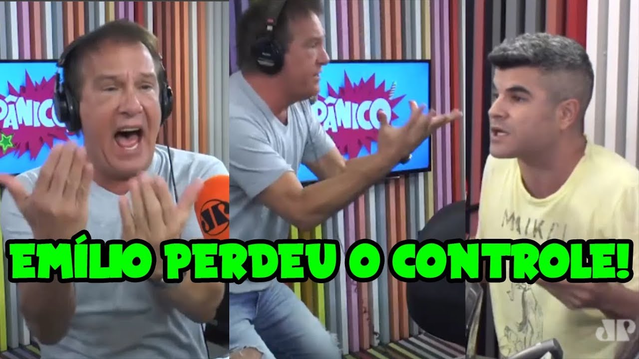 EMÍLIO SURITA PERDEU A PACIÊNCIA E FICOU MUITO PUT** NO PÂNICO ...