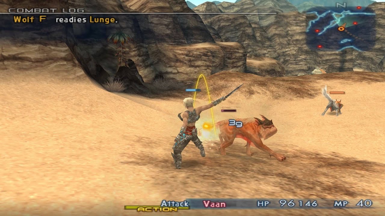 FFXII International HD Gameplay (PCSX2 Emulator) - YouTube