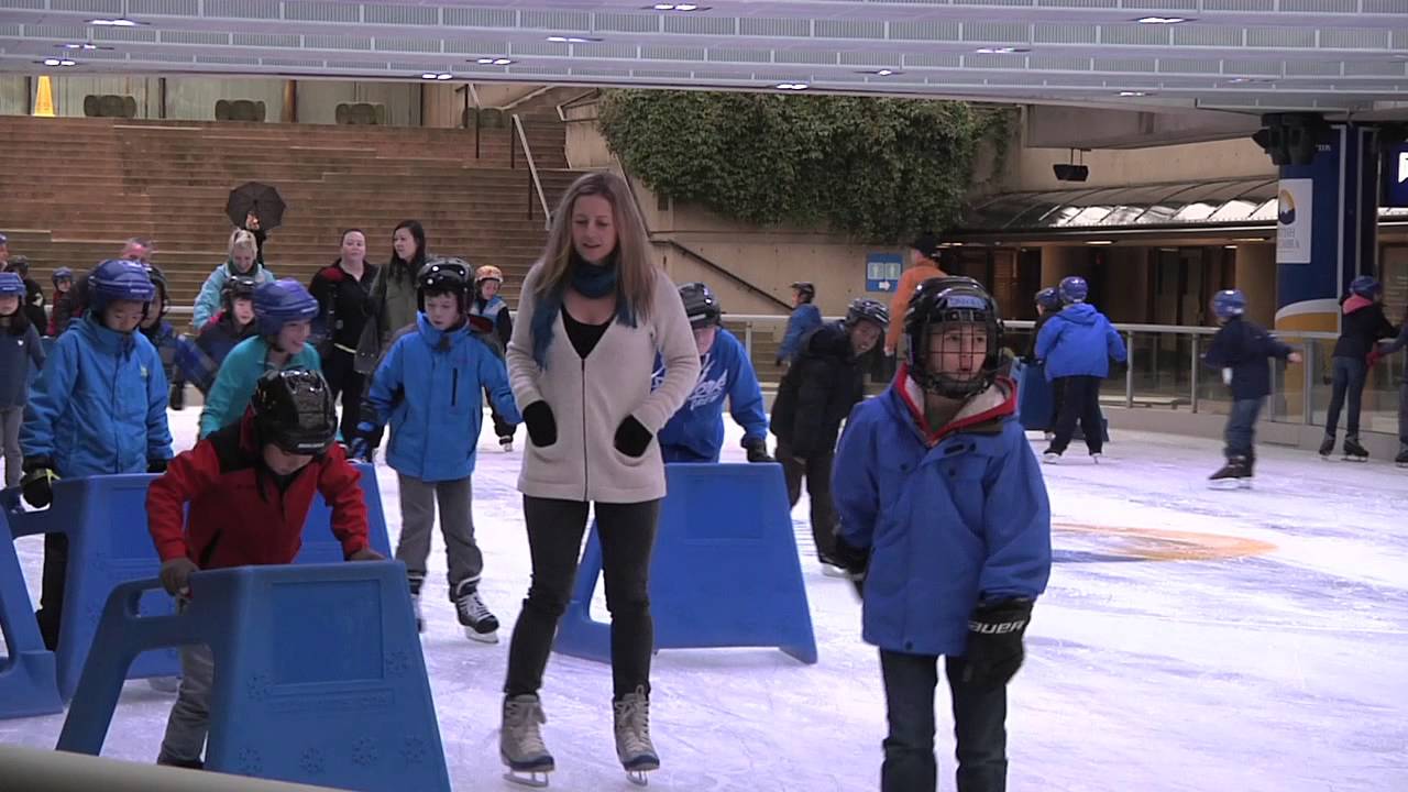Robson Square Ice Rink opens for winter season - YouTube
