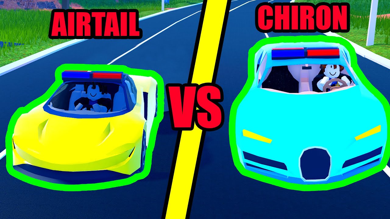 AIRTAIL is FASTER than CHIRON??? | Roblox Jailbreak - YouTube