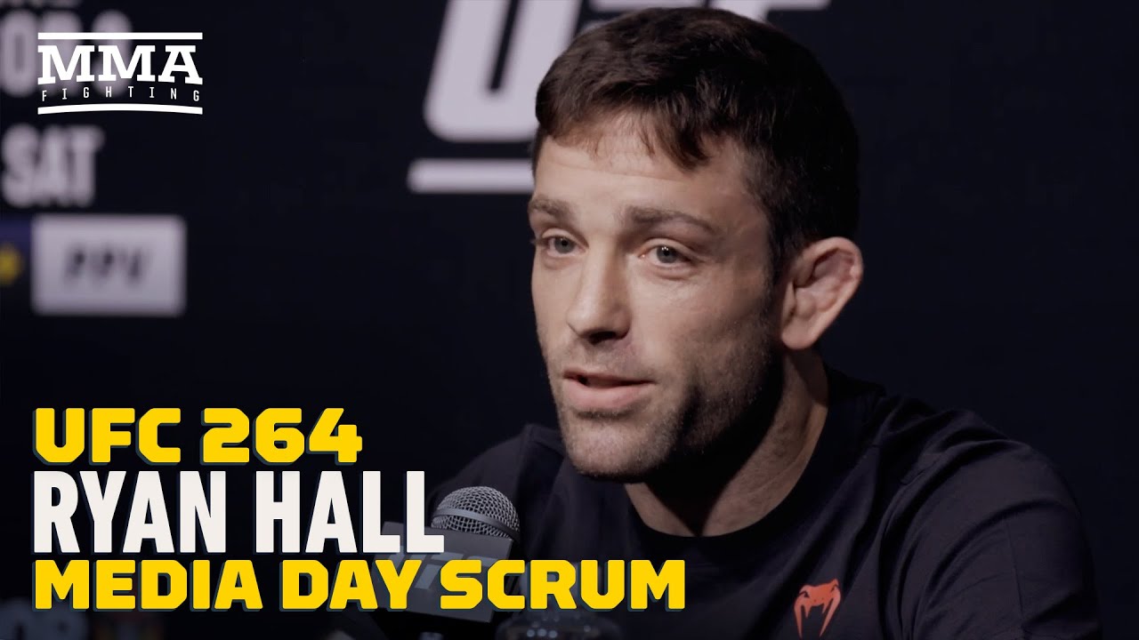 Ryan Hall On Fighters Avoiding Him: ‘Hopefully That Changes’ | UFC 264 ...