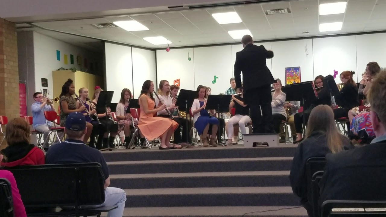2018 Creston Middle School Band Spring Concert - YouTube