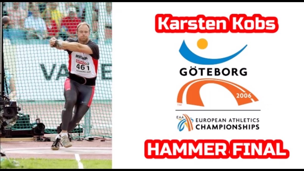 Karsten Kobs (Germany) HAMMER FINAL 2006-08-12 European Championships ...