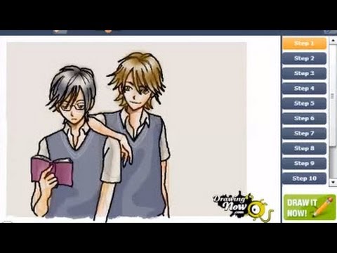 How To Draw Yaoi Manga - YouTube