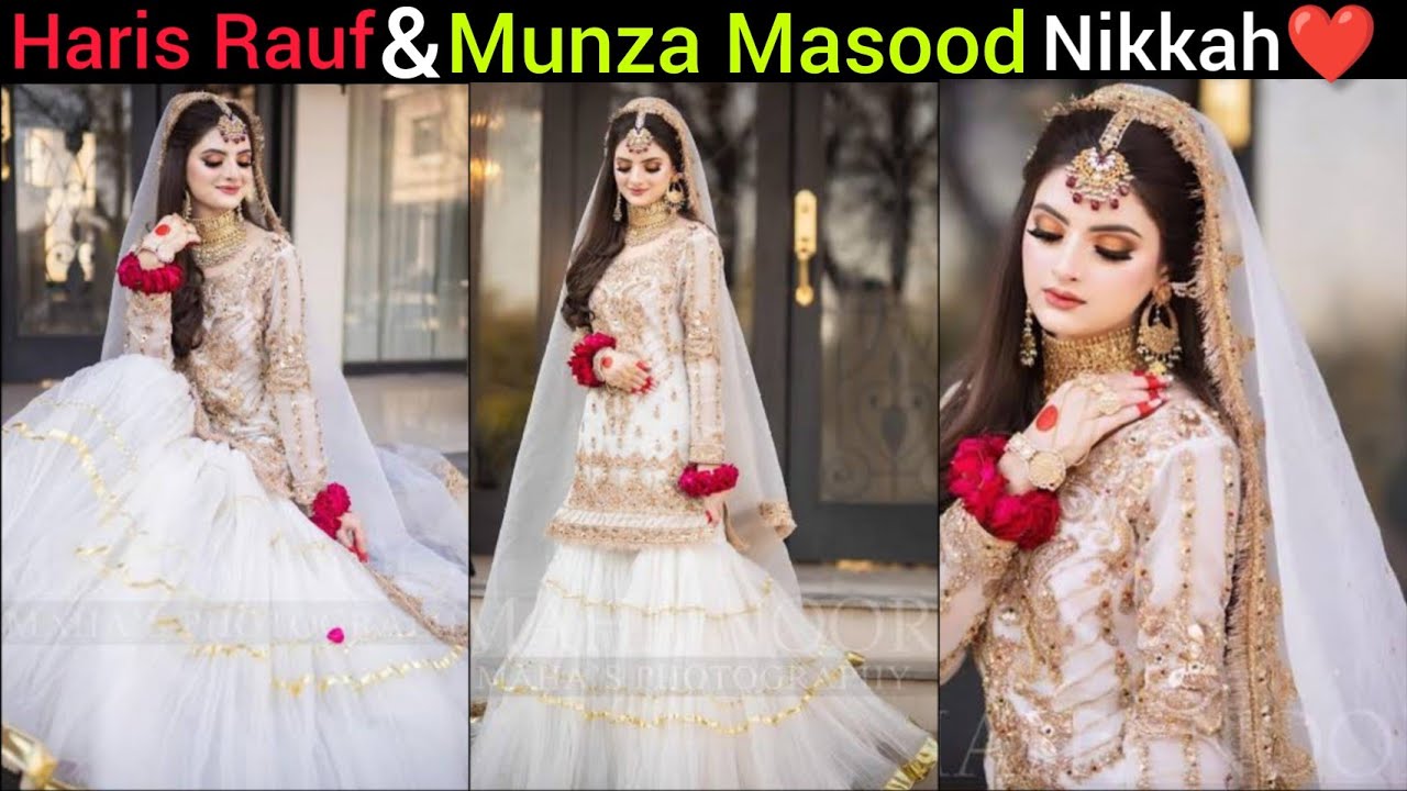 Haris Rauf and Munza Masood Nikkah Ceremony Updates ️ - YouTube