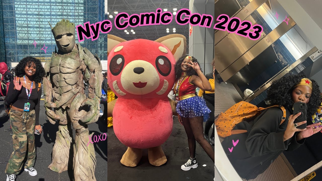 Nyc Comic Con 2023|| cosplays, panels, hanging with Run DMC and more ...