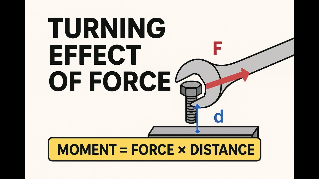 "Moment of Force (Turning Effect) | O-Level & GCSE Physics Made Easy ...