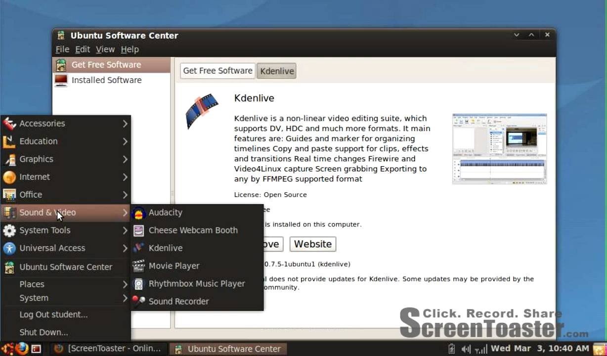 How To Install Kdenlive on Ubuntu & Linuxmint - YouTube