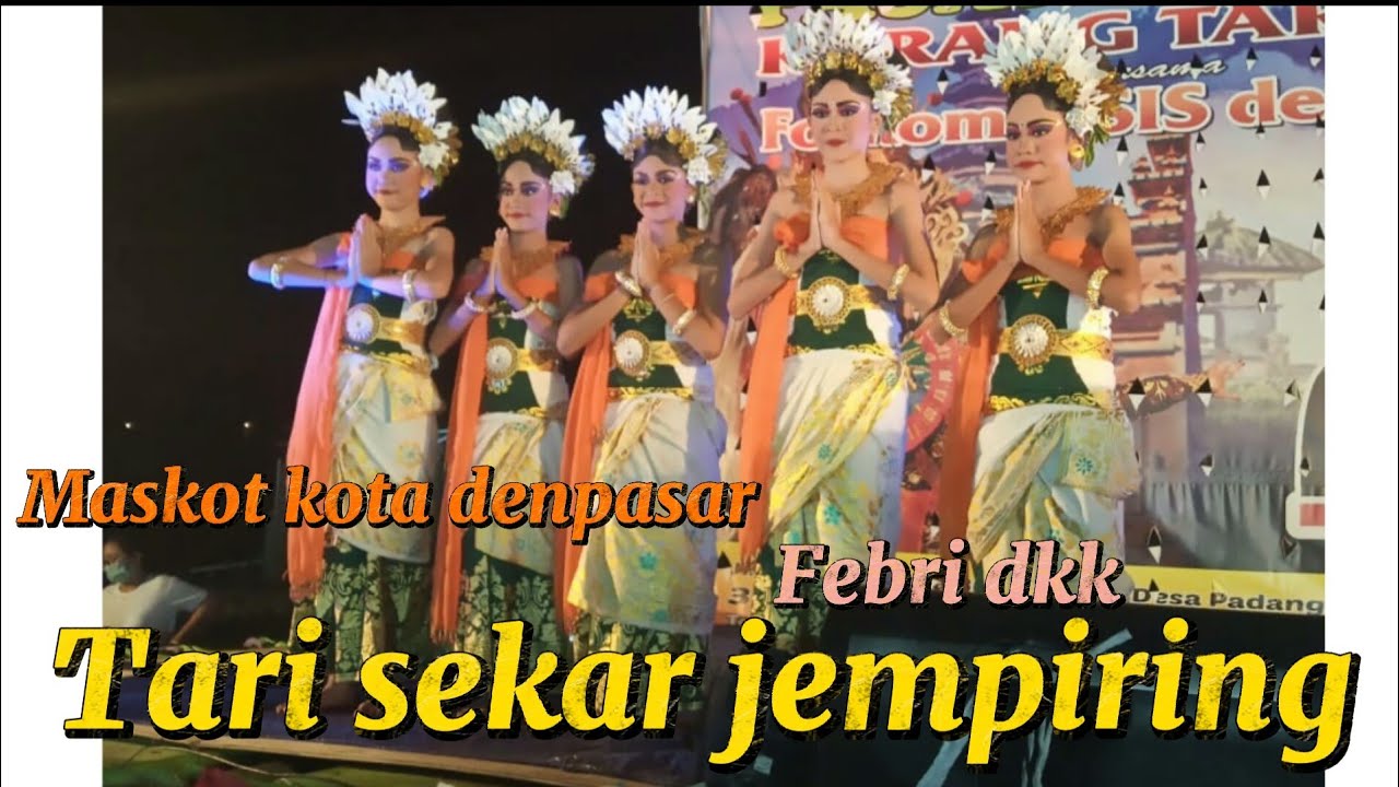 Tari sekar jempiring maskot kota denpasar (full versi) febri dkk - YouTube