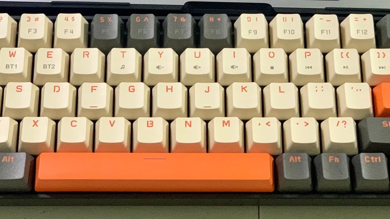 K68 Mechanical Wireless Keyboard Unboxing - YouTube