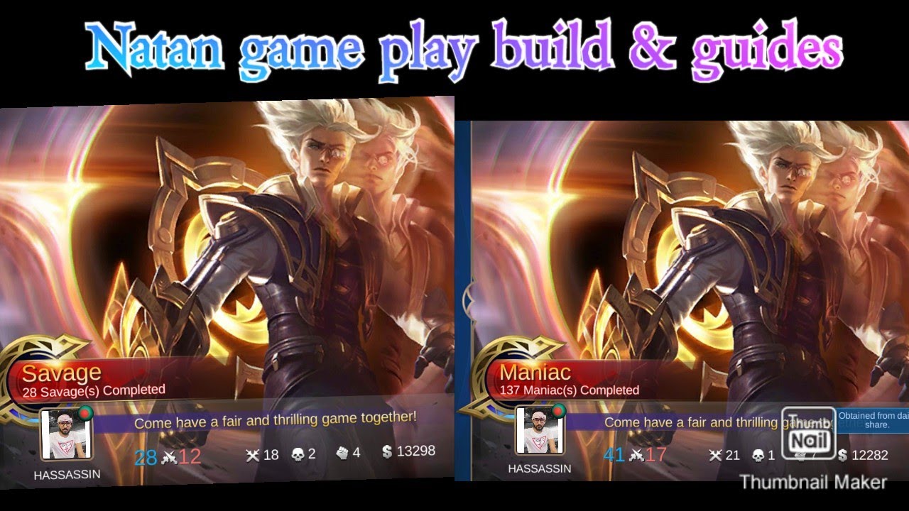 How to play Natan ? Natan full gameplay #Mlbb #Natan #Maniac #Savage # ...