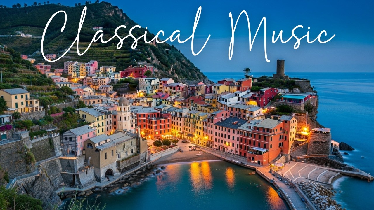 Relaxing Classical Music + Beautiful Italian Scenery 🎶 Romantic Italy ...