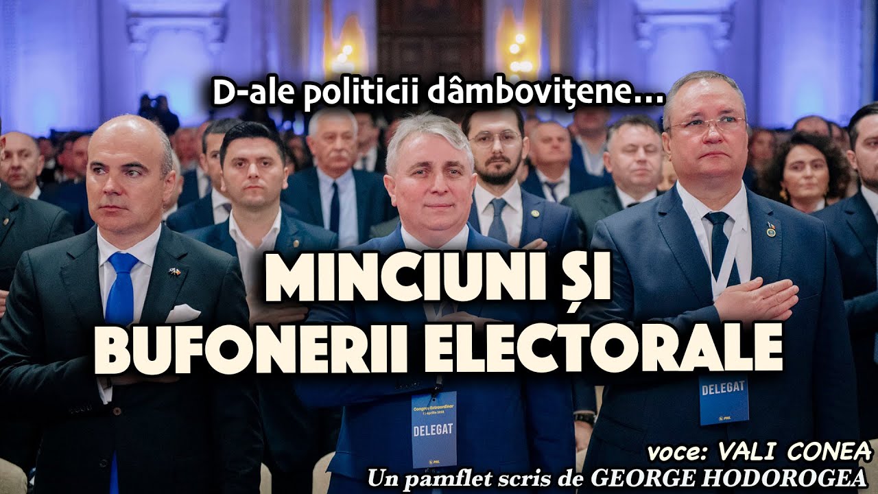 Minciuni si bufonerii electorale * D-ale politicii dambovitene… - YouTube