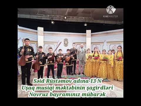 Seid Rustemov adına 13 N UMM sagirdleri-Novruz bayraminiz mubarek olsun