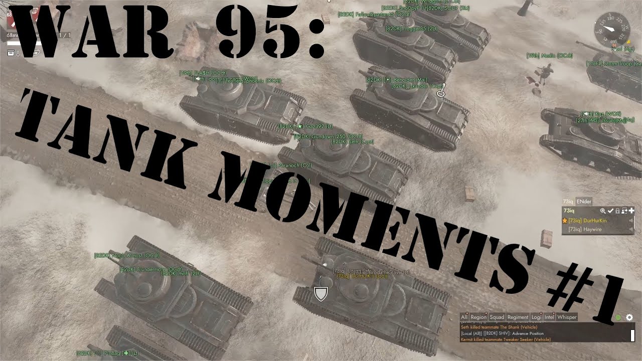 War 95: Tank Moments #1 - YouTube