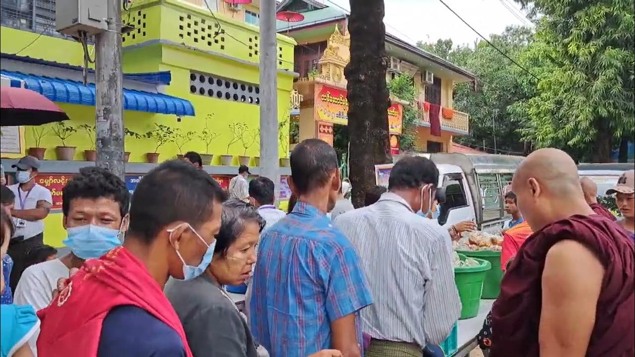 27 10 22 သရက်တောကျောင်းတိုက် သဘာဝတရားရိပ်သာ၌ နေ့လယ်ပိုင်း ထမင်း ဟင်း