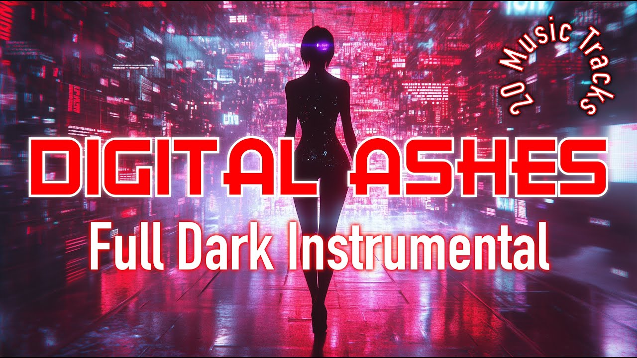 Digital Ashes – Full Dark Electronic Instrumental Album | Cyber Ambient ...