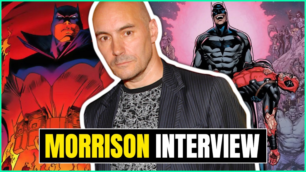 Grant Morrison talks BATMAN/DEADPOOL, Arkham Asylum 2 and future! - YouTube