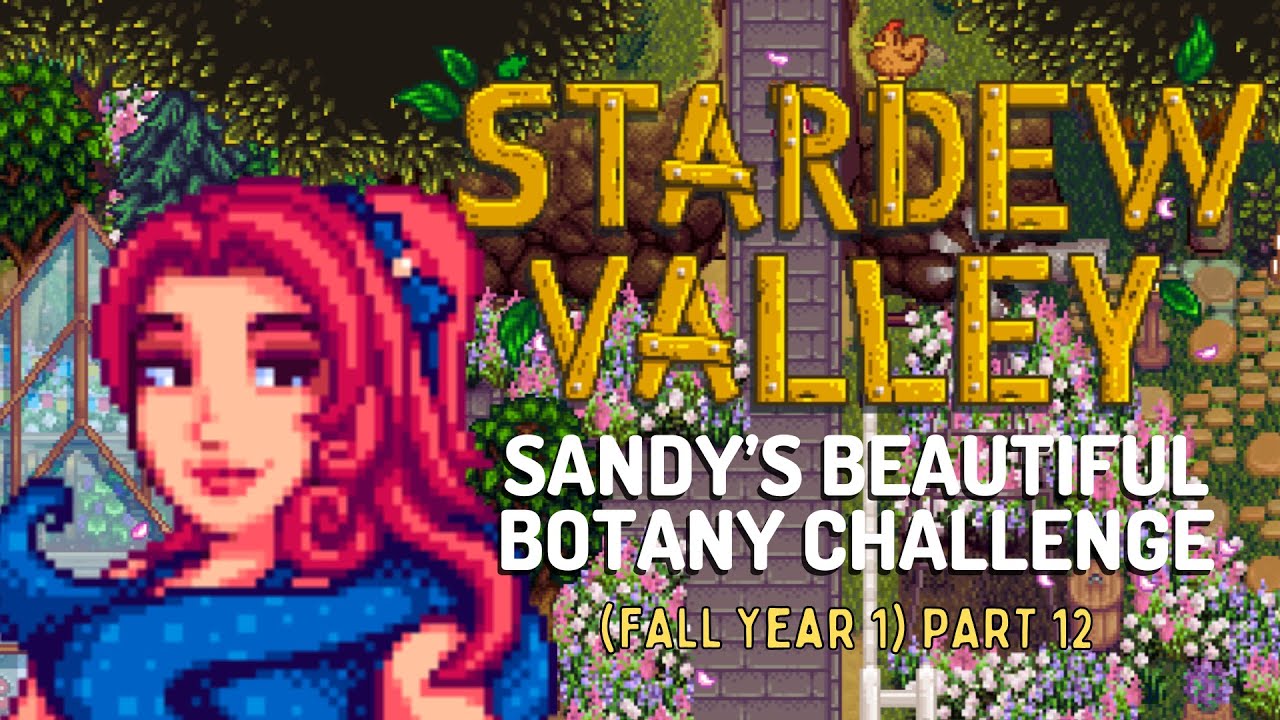 FINALLY FOUND THE GOLDEN RELIC: Stardew Valley Botany Run 🌷 (Fall, Year ...