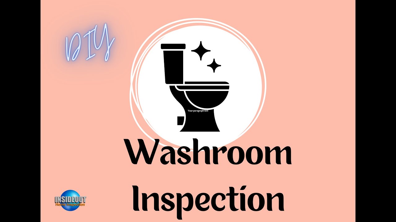 Do your own bathroom inspection. - YouTube