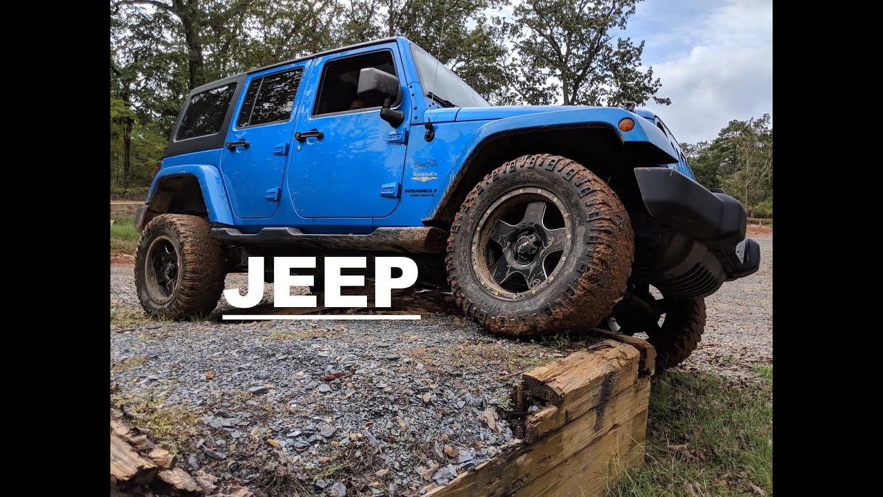 Jeep Fun Uwharrie Snow - YouTube