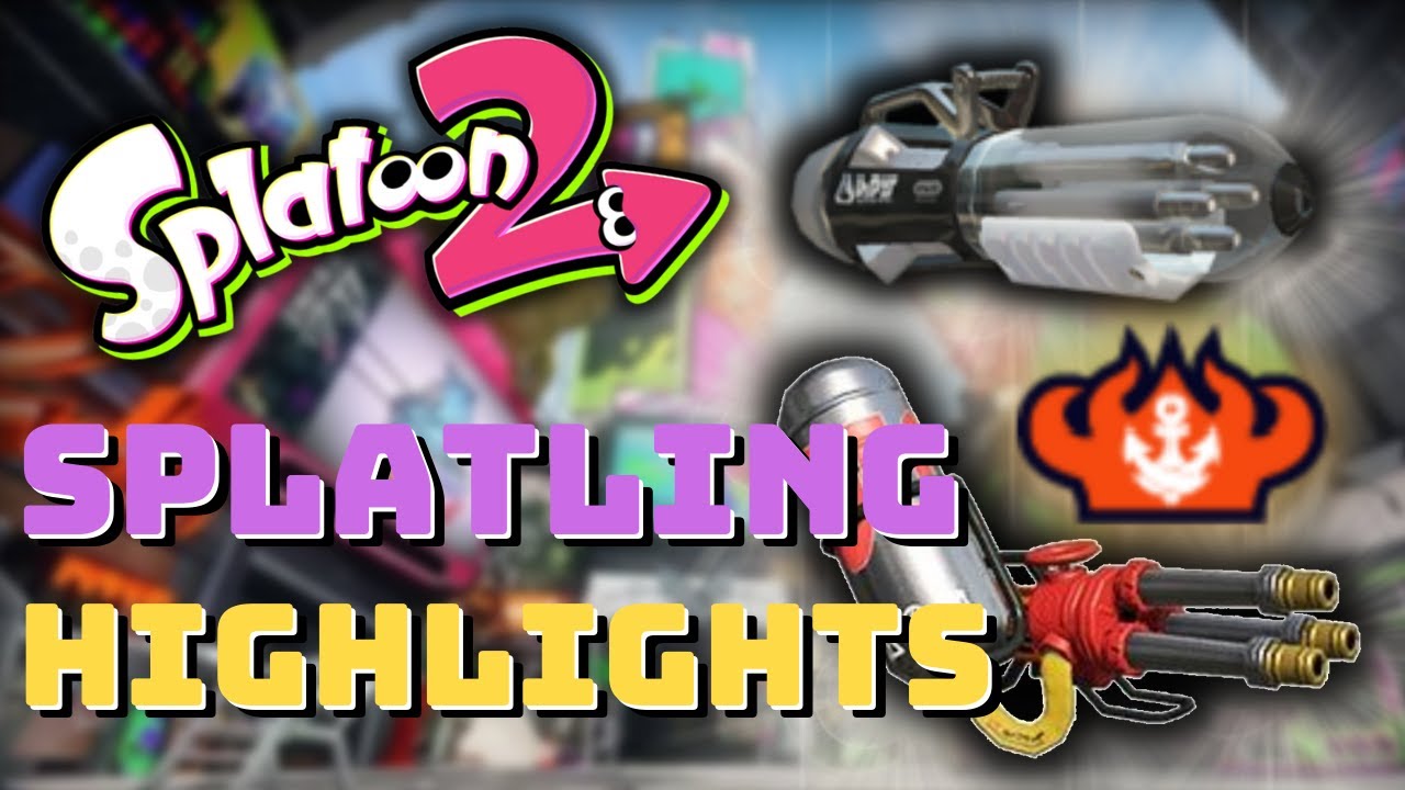 Ballpoint & Hydra Splatling Highlights - Splatoon 2 - YouTube