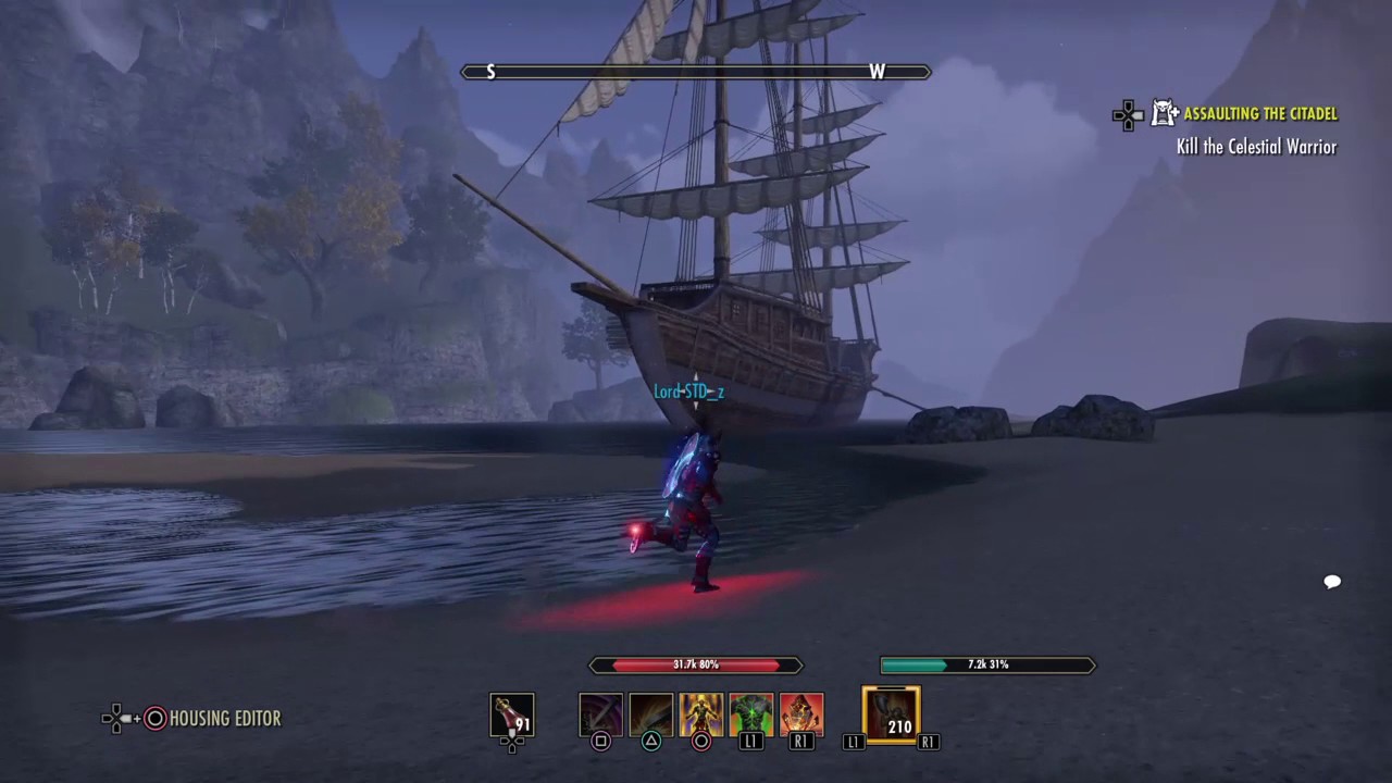 Daggerfall overlook ship - YouTube