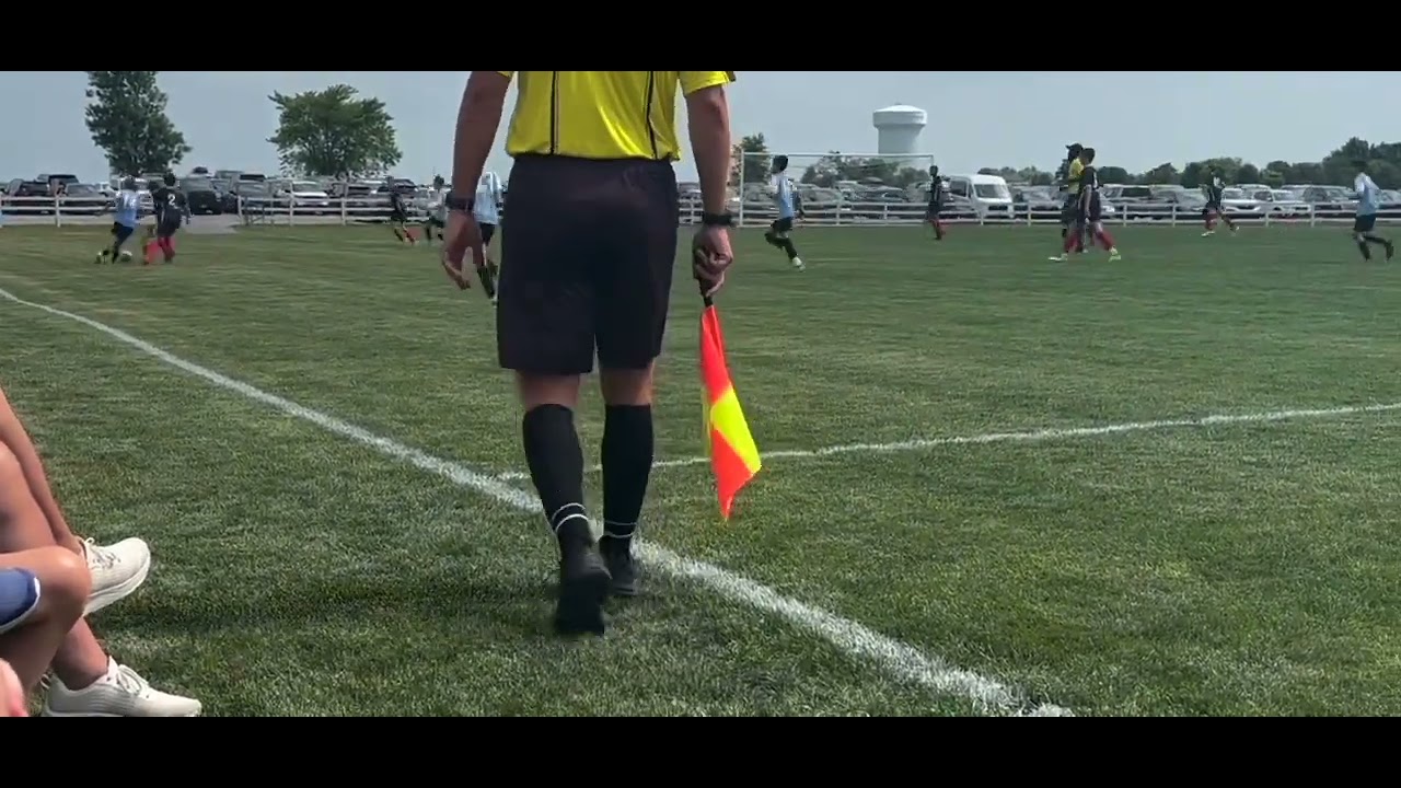 Ohio ODP vs Iowa ODP Elias splits two defenders - YouTube