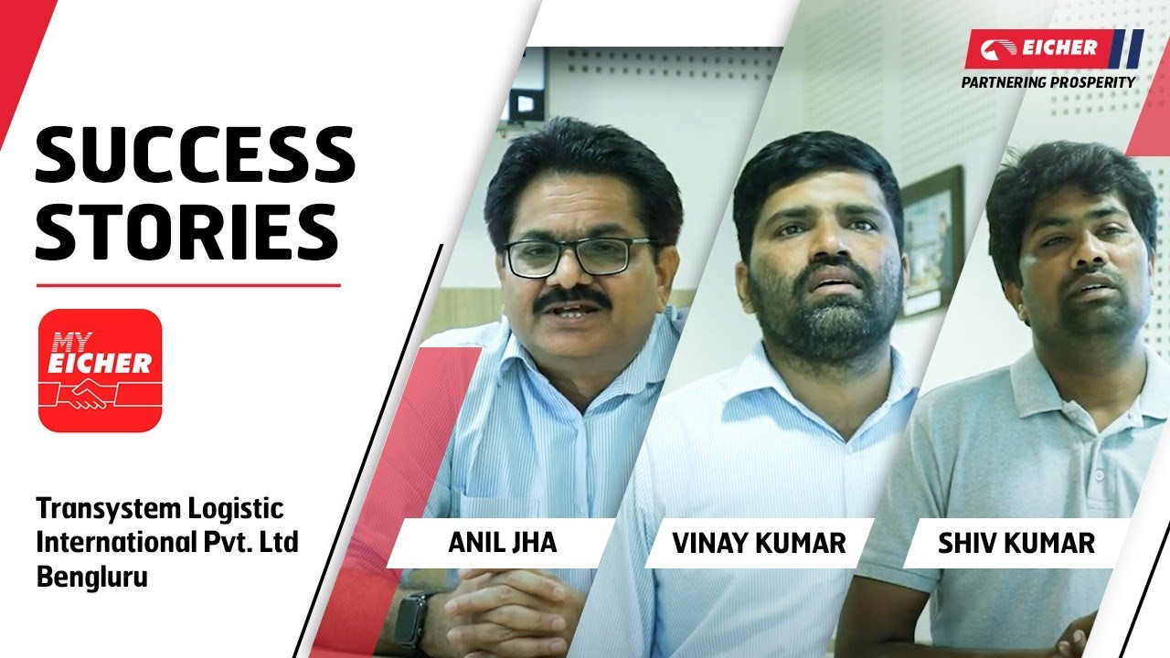 My Eicher Success Story: Transystem Logistics , Bengaluru - YouTube