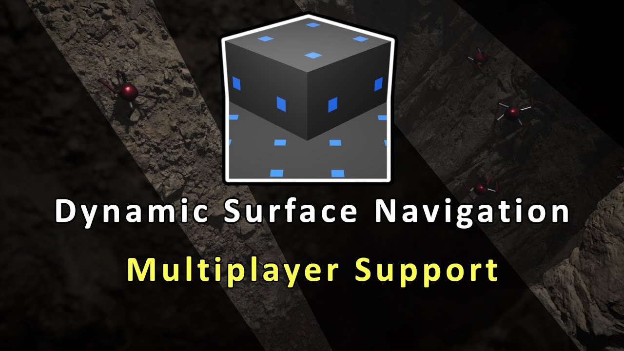 Dynamic Surface Navigation - Multiplayer Support - UE Plugin - YouTube