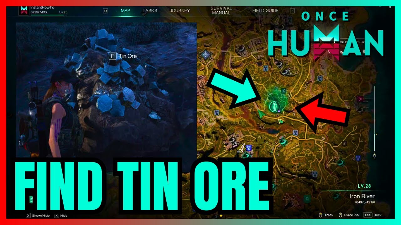 Where To Find TIN In Once Human (BEST LOCATION) - YouTube