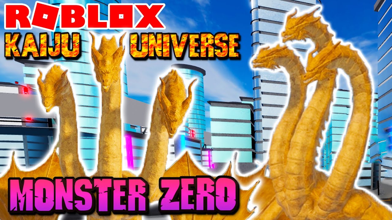 Mecha King Ghidorah Is Here More Roblox Kaiju Univers