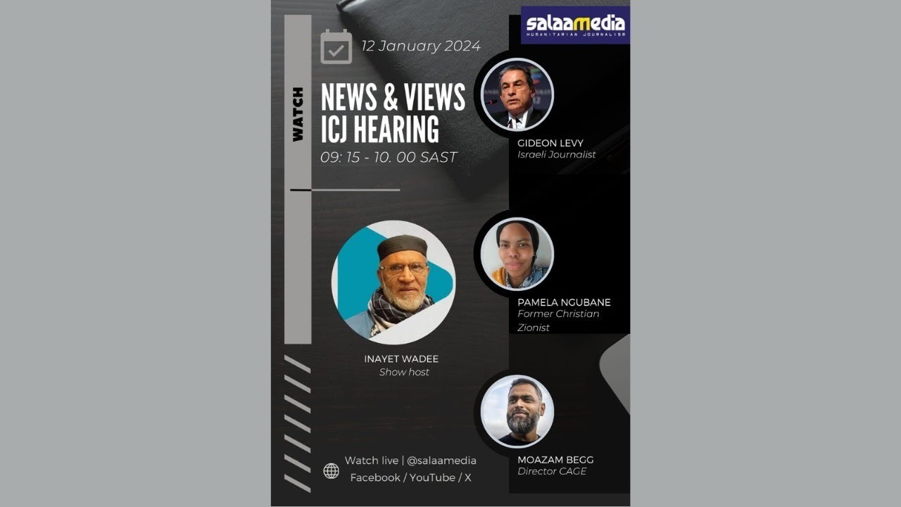 Day two of the #ICJ genocide hearing against Israel. Inayet Wadee with ...