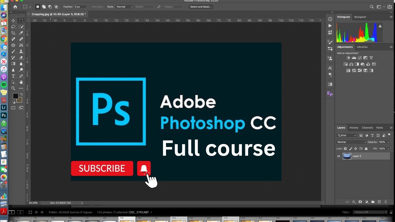 Complete Adobe Photoshop Tutorial for Beginners | Learn How to use ...