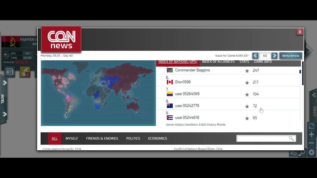 Conflict of Nations 02 - World War 3 Angola Log 10 - THE FINAL PART ...