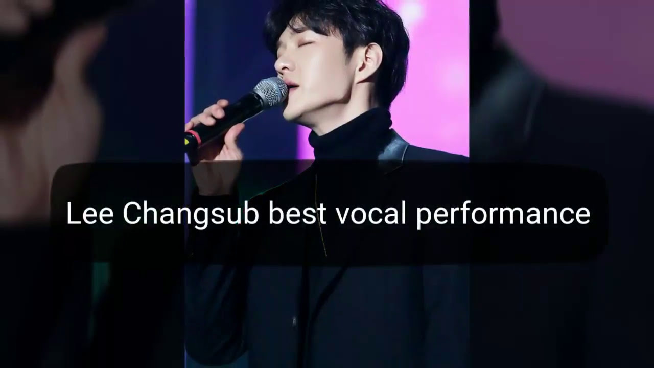 BtoB Lee Changsub (이창섭) best live voice performance - YouTube