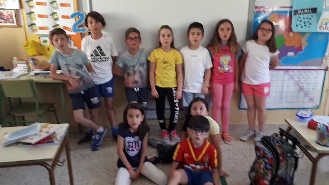 2nd form farewell etwinning 2018 - YouTube