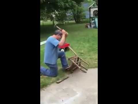 How to Break a Chair - YouTube