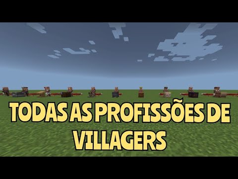 TUDO SOBRE AS PROFISSÕES DE ALDEÕES!! Minecraft - YouTube