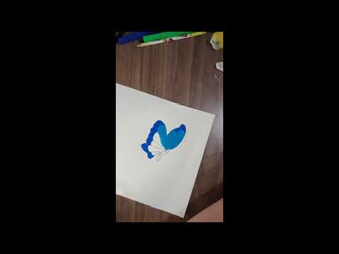 Kolay Kelebek Resim Çalışması/part#3