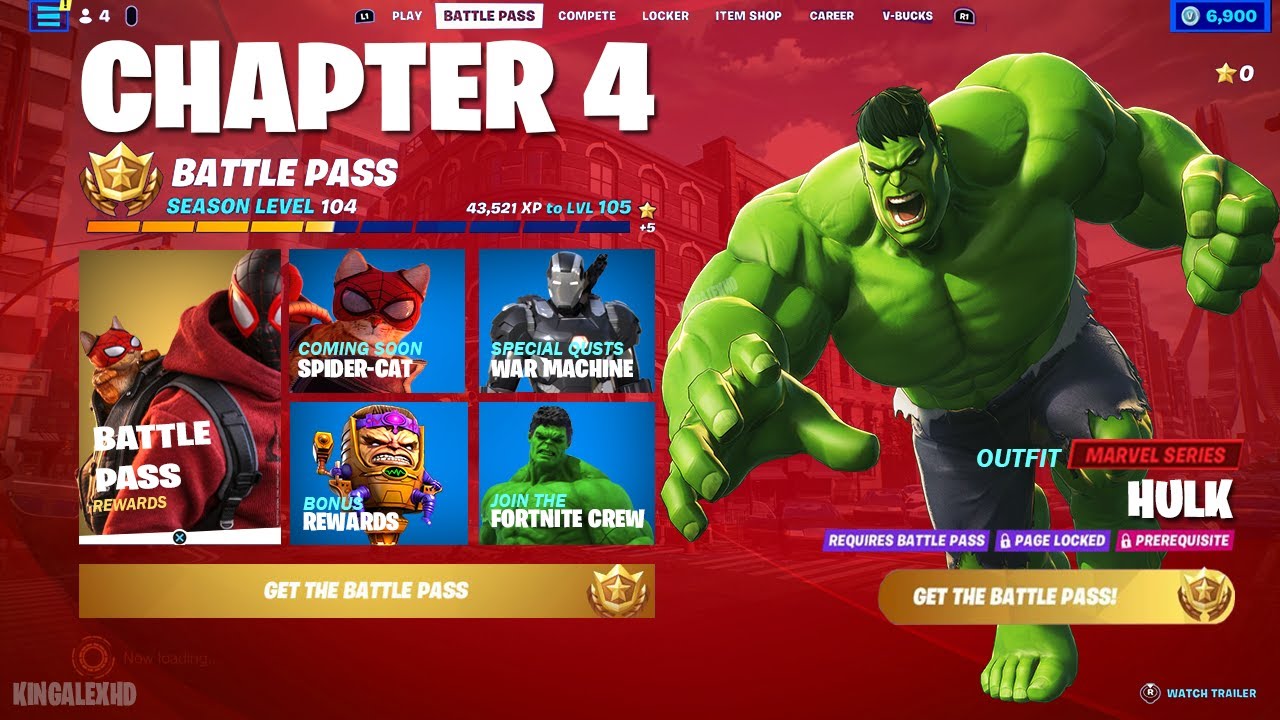 Fortnite Chapter 4 Season 1 | Official Battle Pass! (FULL SHOWCASE ...