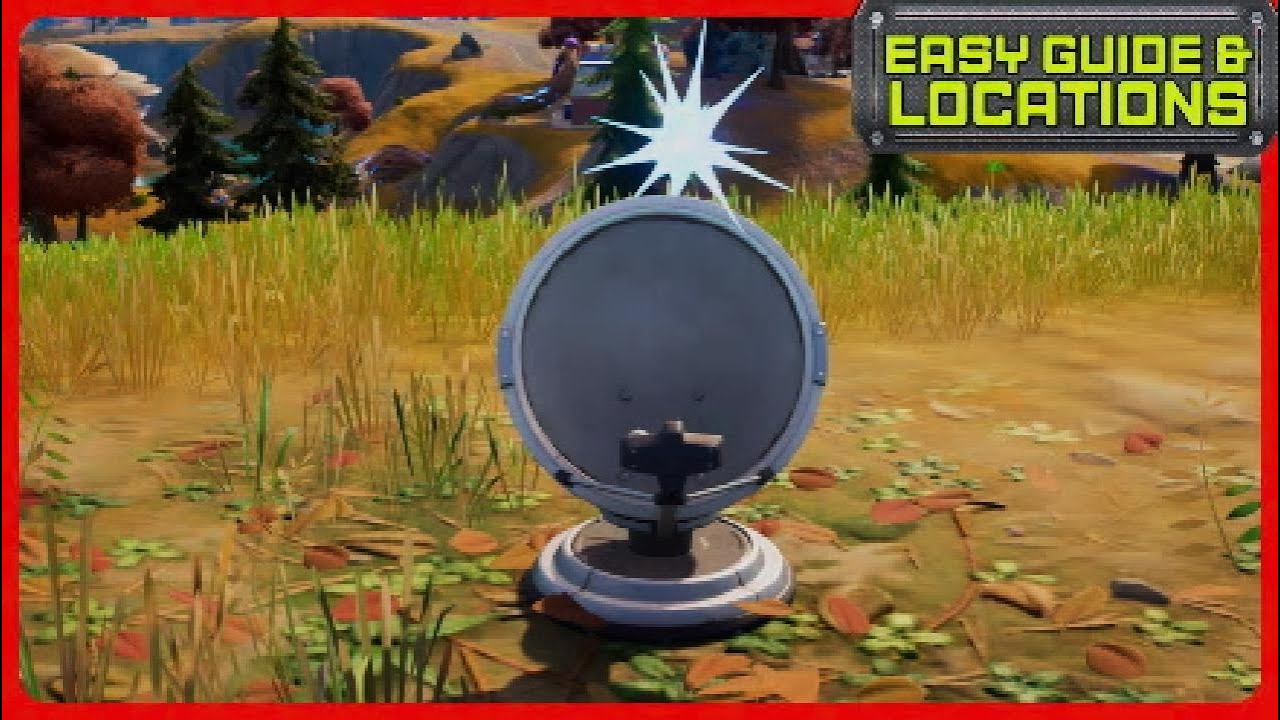 Position the Signal Boosters using your Harvesting Tool - Fortnite ...
